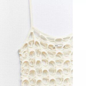 Zara | Swim | Zara Swimwear Perforated Maxi Cover Up Dress | Poshmark
